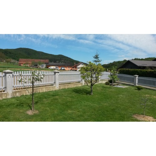 SanTek d.o.o. - PVC ograda TIP75V UVAL