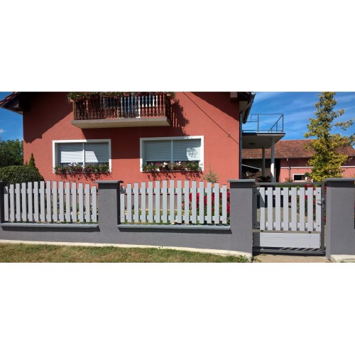SanTek d.o.o. - PVC ograda TIP75V UVAL